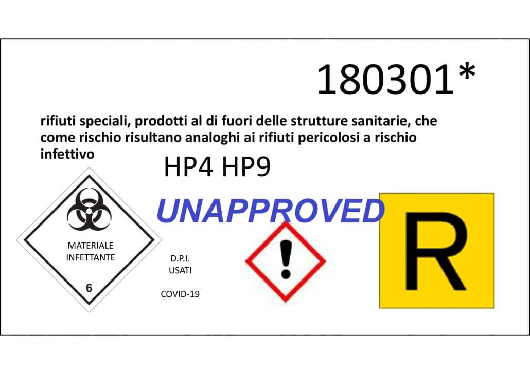 Guida Completa Codice CER 18 01 03*: Normative e Smaltimento Rifiuti